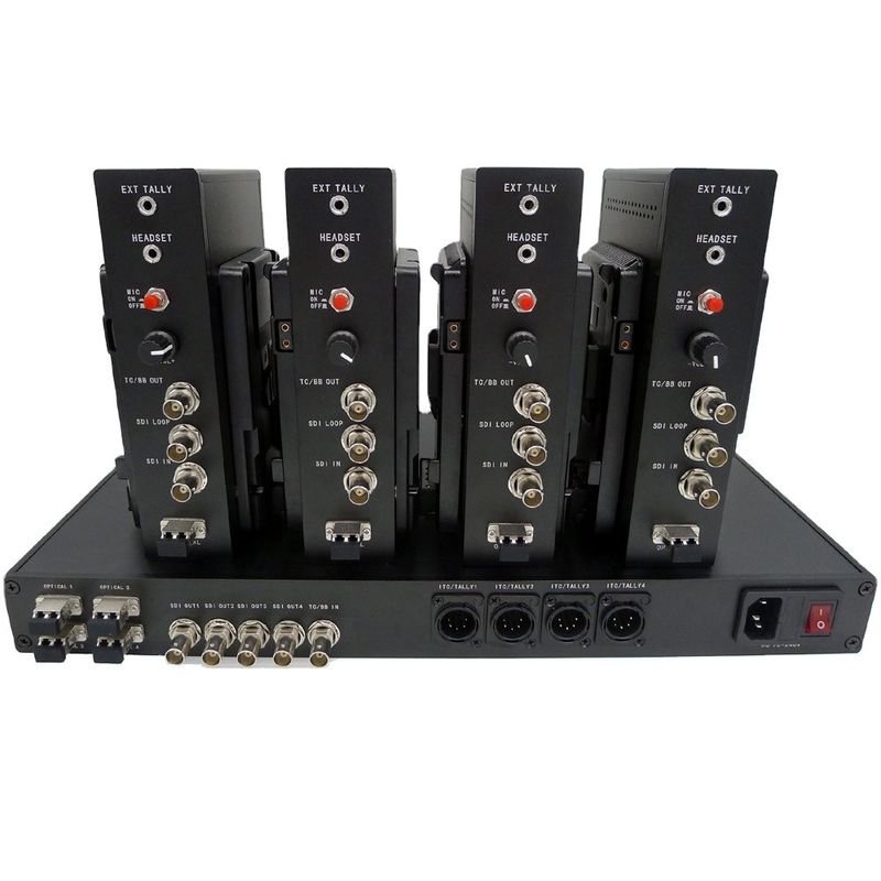 Datavideo Itc 100 Talkback System To Fiber With Sdi Tally Intercom